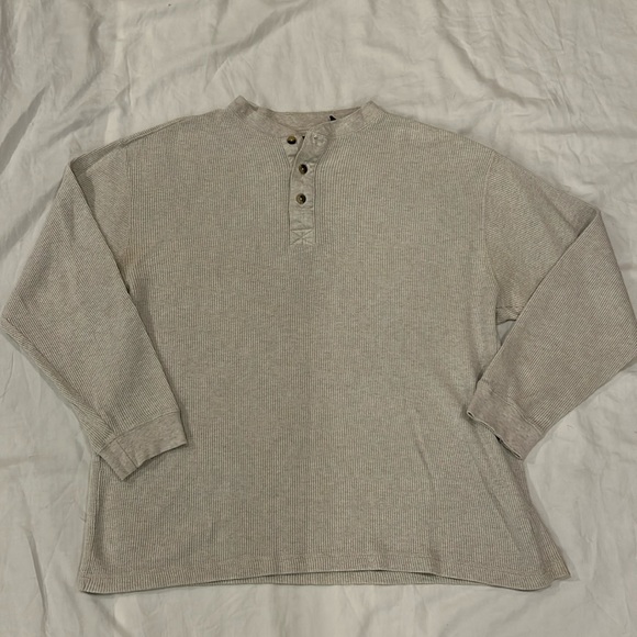 Natralife | Shirts | Long Sleeve Henley | Poshmark
